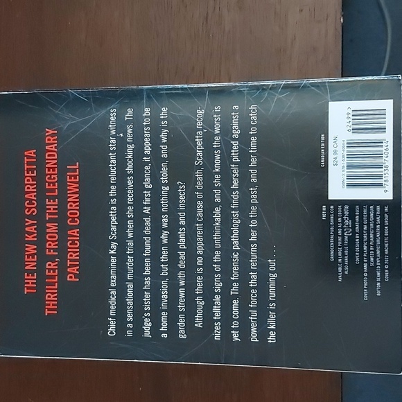 Other | Patricia Cornwell Livid | Poshmark